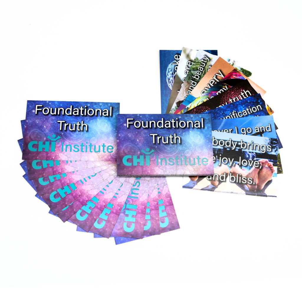 Foundational Truth Cards - CHI Institute